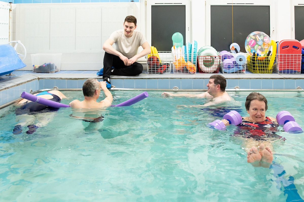 Swimming for disabled adults in Edinburgh & Lothian | Ecas