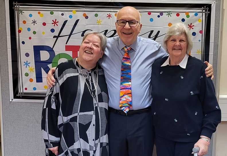 Farewell to Janice, Graham and Anne - Ecas