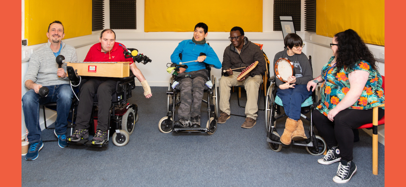 Music for disabled adults in Edinburgh & Lothian | Ecas